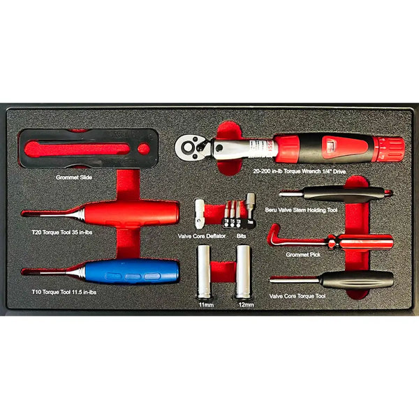 Xtra Seal Deluxe Tpms Tool Kit For Tire Pressure Service All Tire Supply