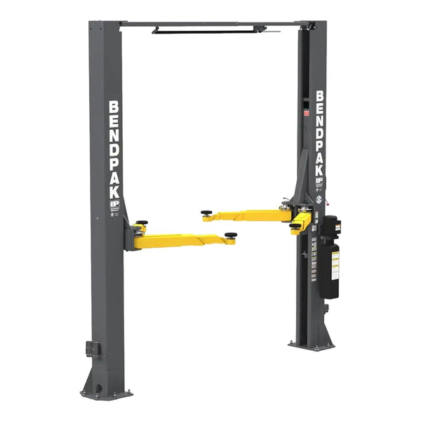 BendPak 10AP 10K Two Post Lift, Bi-Metric Arm, Width Adj – All Tire Supply