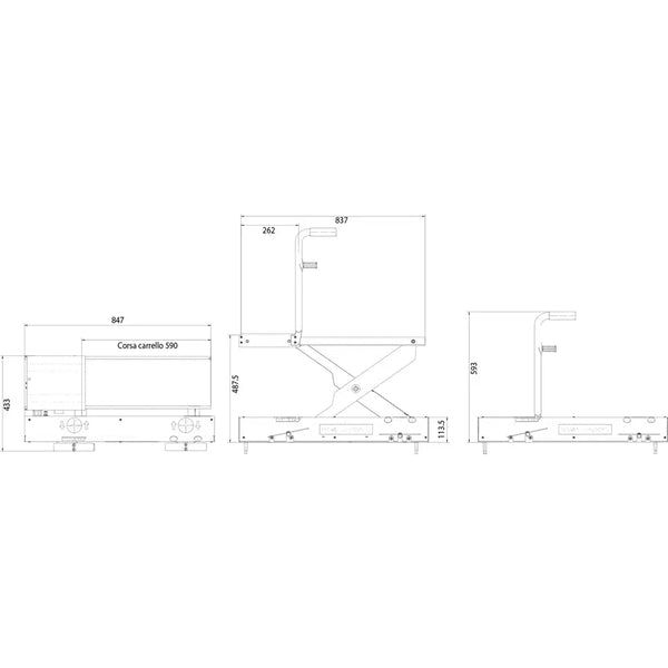 Cemb EASYWEIGHT Universal Wheel Lift for Tire Balancers – All Tire Supply