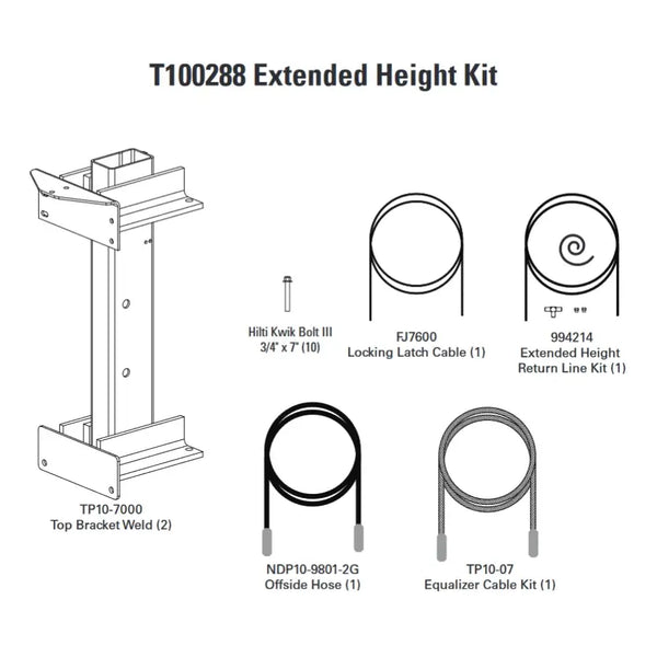 Forward Lift 2ft Column Extension Kit – All Tire Supply