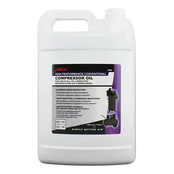 Milton 1002 Air Compressor Oil, 1 Gallon Bottle - All Tire Supply