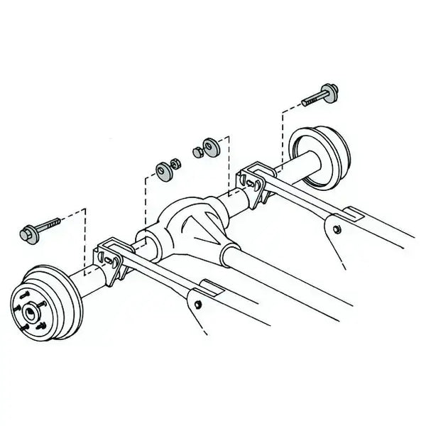 Jeep Rear Differential Adjusting Cam Bolt Kit – All Tire Supply