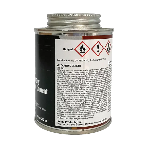 Prema PFC-8 Ultra Fast Dry Cement for Sidewall Cracks – All Tire Supply