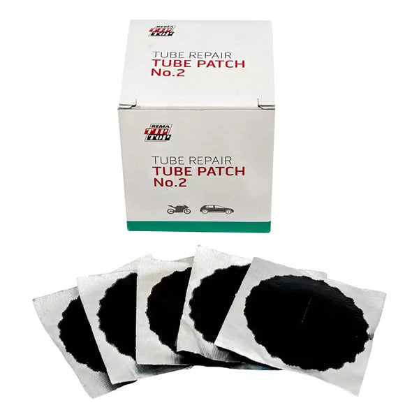 Rema Black Edge Vulcanizing Tube Patches - Round – All Tire Supply