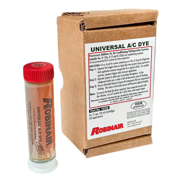 Robinair 16356 Universal AC UV Dye Detect Leaks R-134a – All Tire Supply