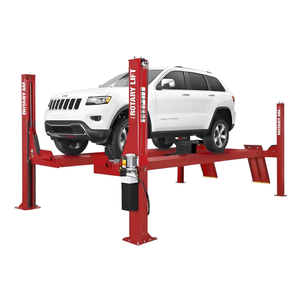 Rotary SMO14L 14K Four-Post Lift, Open Front, 253” – All Tire Supply