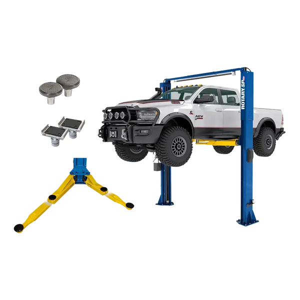 Rotary SPO12-AV 12k 2-Post Lift 5in Stack Adapters – All Tire Supply