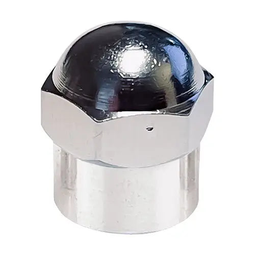 AA Chrome Hexagon Tire Valve Caps (100/Box) – All Tire Supply