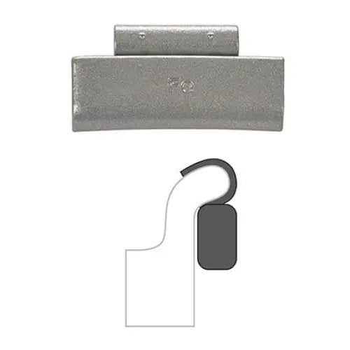 OEM Coated Clip-On Wheel Weights for Imported Car Alloy – All Tire Supply