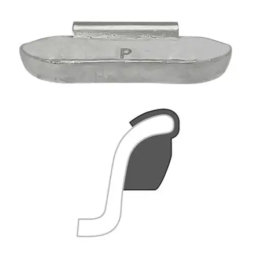 AA P Uncoated Clip-On Wheel Weight for Passenger Cars – All Tire Supply