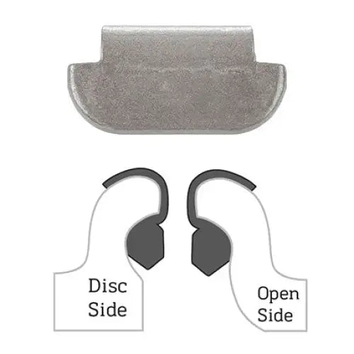 AA TAL Coated Clip-On Wheel Weight for Tubeless Heavy Trucks – All Tire ...