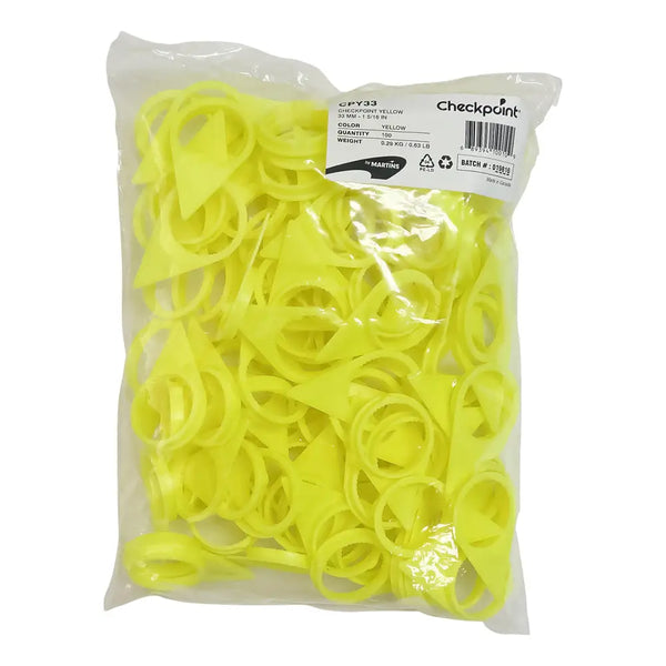 Checkpoint 33mm Medium Arrow Wheel Nut Indicator, Yellow – All Tire Supply