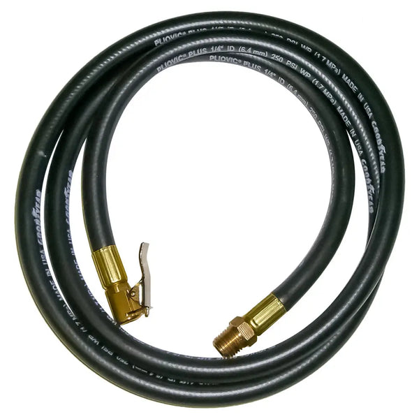 Coats 60" Inflator Hose With Open-End Barbed Euro Chuck – All Tire Supply