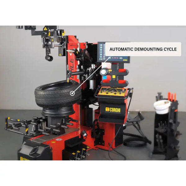 Corghi Master Force Hydraulic Tire Changer with Bead Pressing – All ...