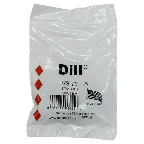 Dill TPMS Replacement Valve Stem Kit, 0.453 Rim Hole – All Tire Supply