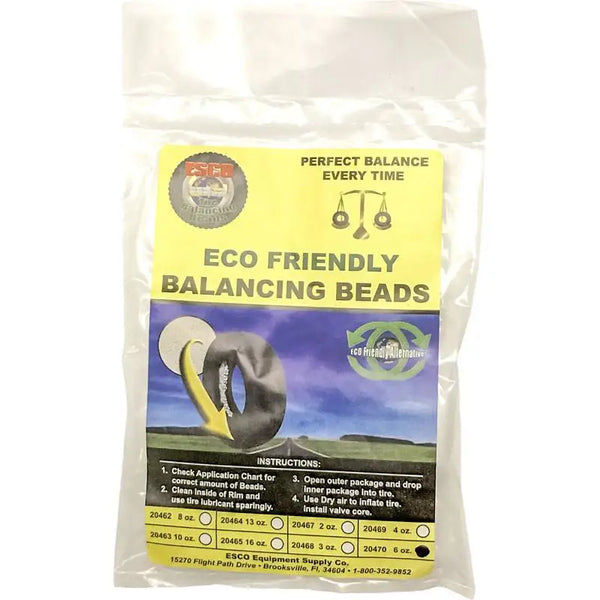 ESCO Balancing Beads Bag - Tire Balancing Solution – All Tire Supply