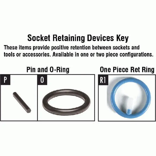 GP 1" Drive Standard Square Socket (4 Pnt) Hardware – All Tire Supply