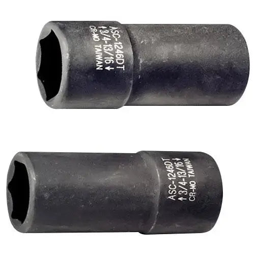 Ken-Tool Deep Flip Socket 1/2in Dr Black Impact Socket – All Tire Supply