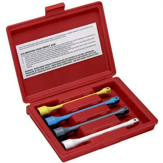 Ken-Tool 1/2" Dr. Torque Extension Sets with Plastic Case – All Tire Supply