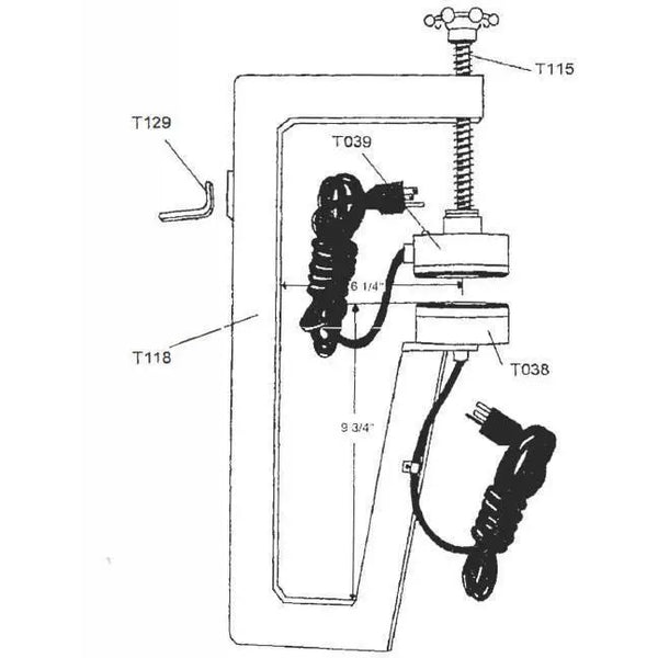 LMC T038 Lower Heat Unit for Tire Vulcanizers – All Tire Supply