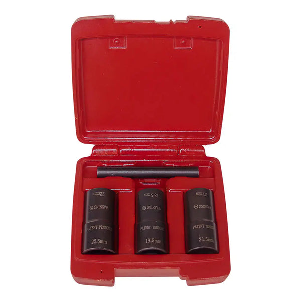 LTI 1/2" Dr. Flip Socket Lug Nut Removal Kit w/ Punch – All Tire Supply