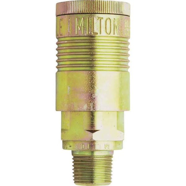 Milton Air Coupler G-Style 1/2 in NPT Male - Highest SCFM – All Tire Supply