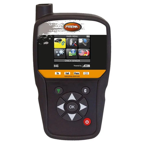 Prema Ateq H46 TPMS Diagnostic Tool with User-Friendly Nav – All Tire ...