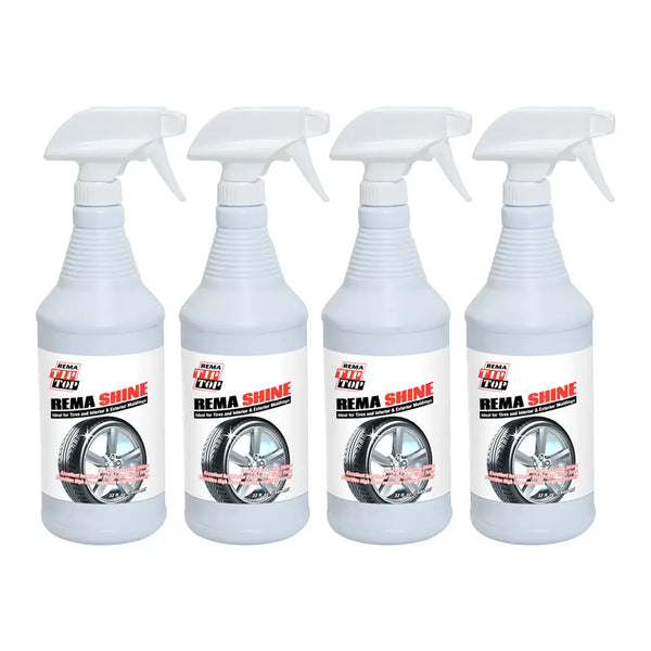 REMA 32oz Tire Shine Spray Bottle - Long Lasting Shine – All Tire Supply