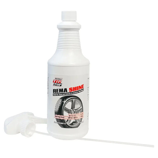 REMA 32oz Tire Shine Spray Bottle - Long Lasting Shine – All Tire Supply