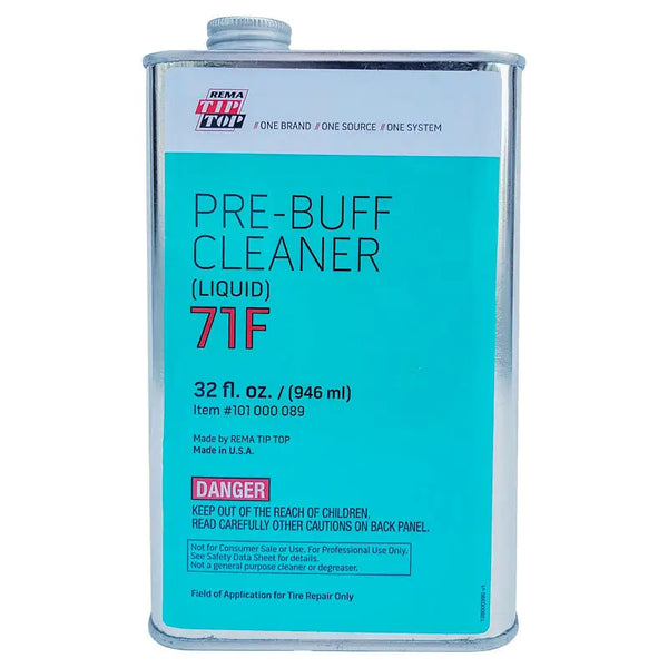Rema 71F Pre-Buff Cleaner Spout Can (32oz) - Dissolves – All Tire Supply