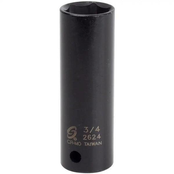 Sunex 1/2" Dr. Extra Thin Wall Deep Impact Socket (3/4") – All Tire Supply
