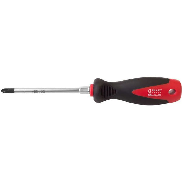Sunex #2 Phillips 4 in Screwdriver w Comfort Grip – All Tire Supply