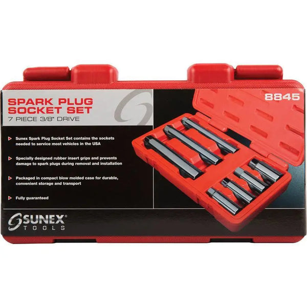 Sunex 3/8 in Dr. 7 Pc. Master Spark Plug Socket Set – All Tire Supply