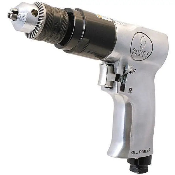 Sunex 3/8" Dr Reversible Air Drill w/Geared Chuck – All Tire Supply