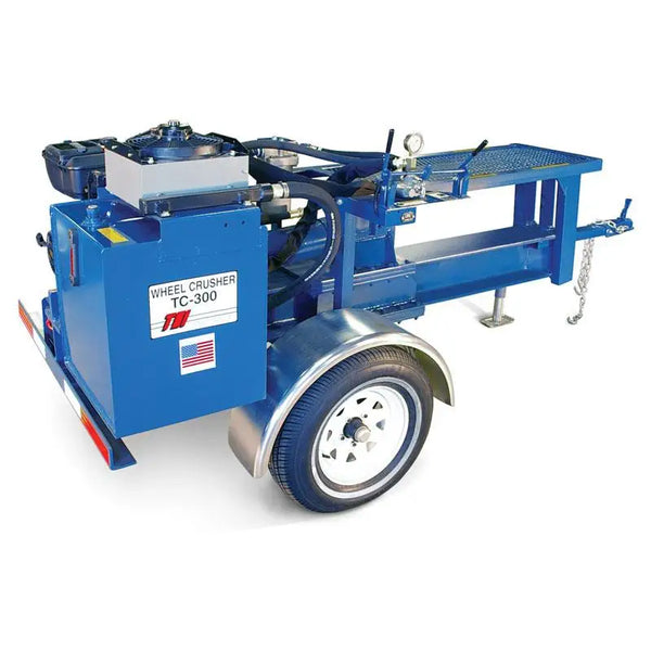 TSI TC-300G Gas Powered TC-300 Wheel Crusher – All Tire Supply